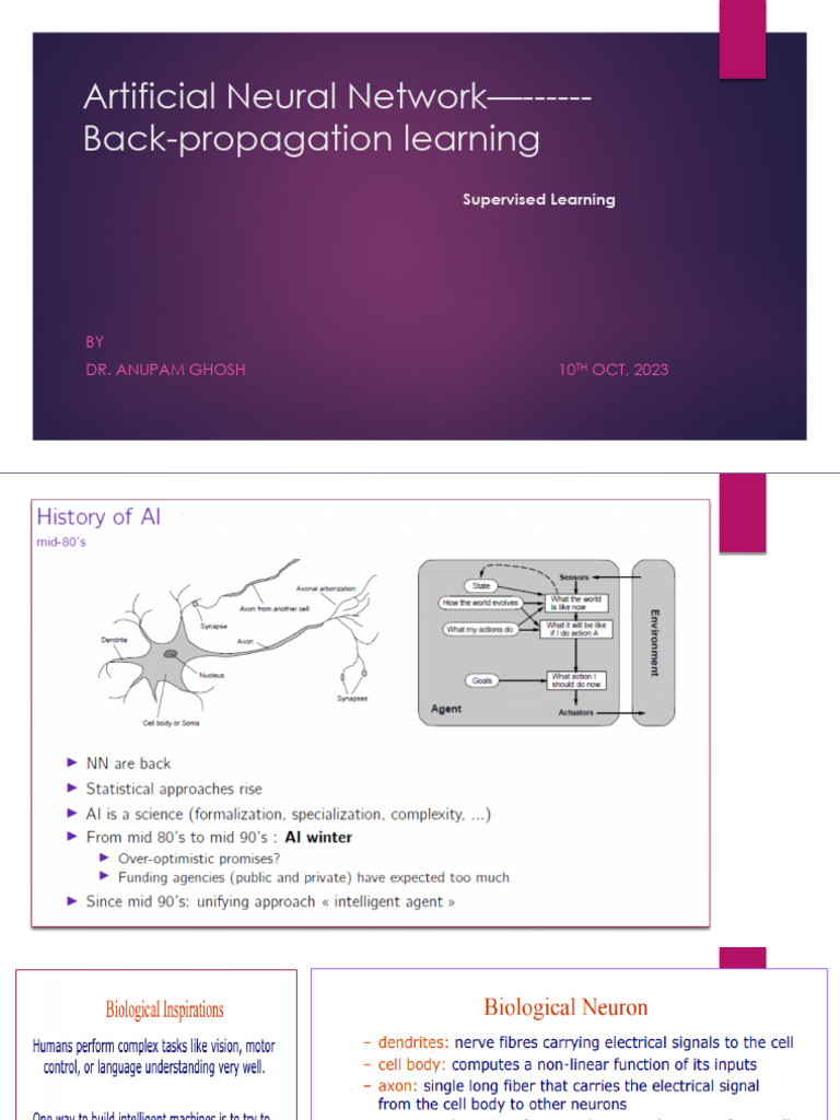 Ann-Back Propagation | PDF | Cognitive Science | Learning