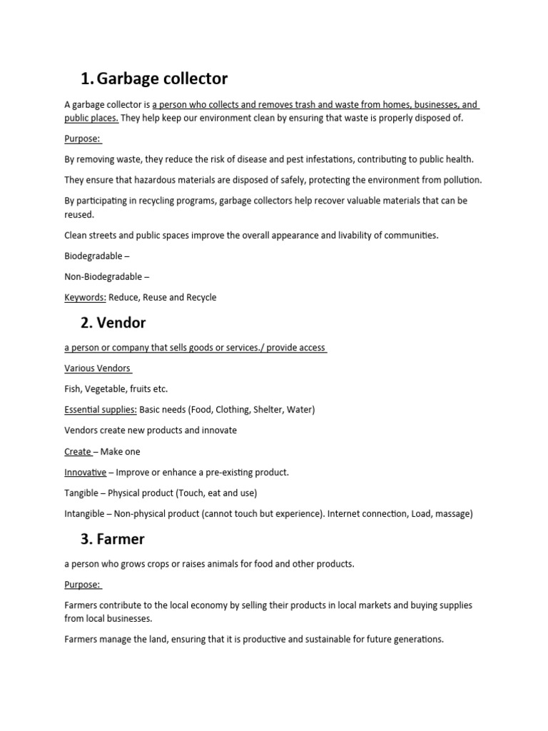 Garbage Collector | PDF | Sewage | Dentist