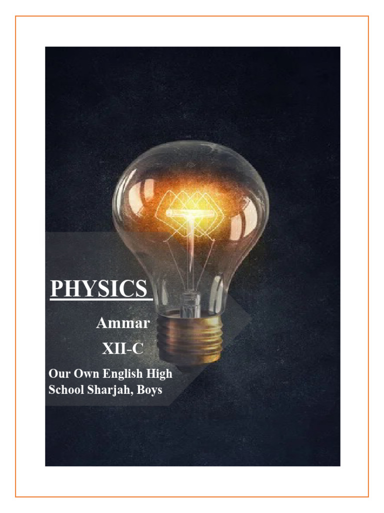 PHYSICS ACTIVITY CLASS 12 | Download Free PDF | Capacitor | Diode