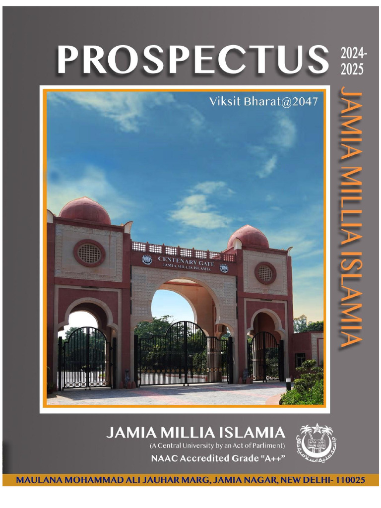 JMI Final Broucher 2024 | PDF | University And College Admission ... JMI Final Broucher 2024 | PDF | University And College Admission ...
