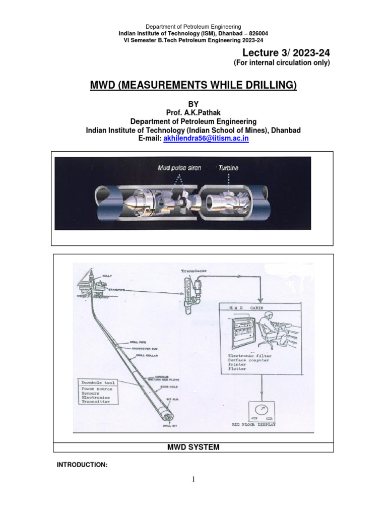 Lecture 3 MWD 8 | PDF | Electrical Engineering