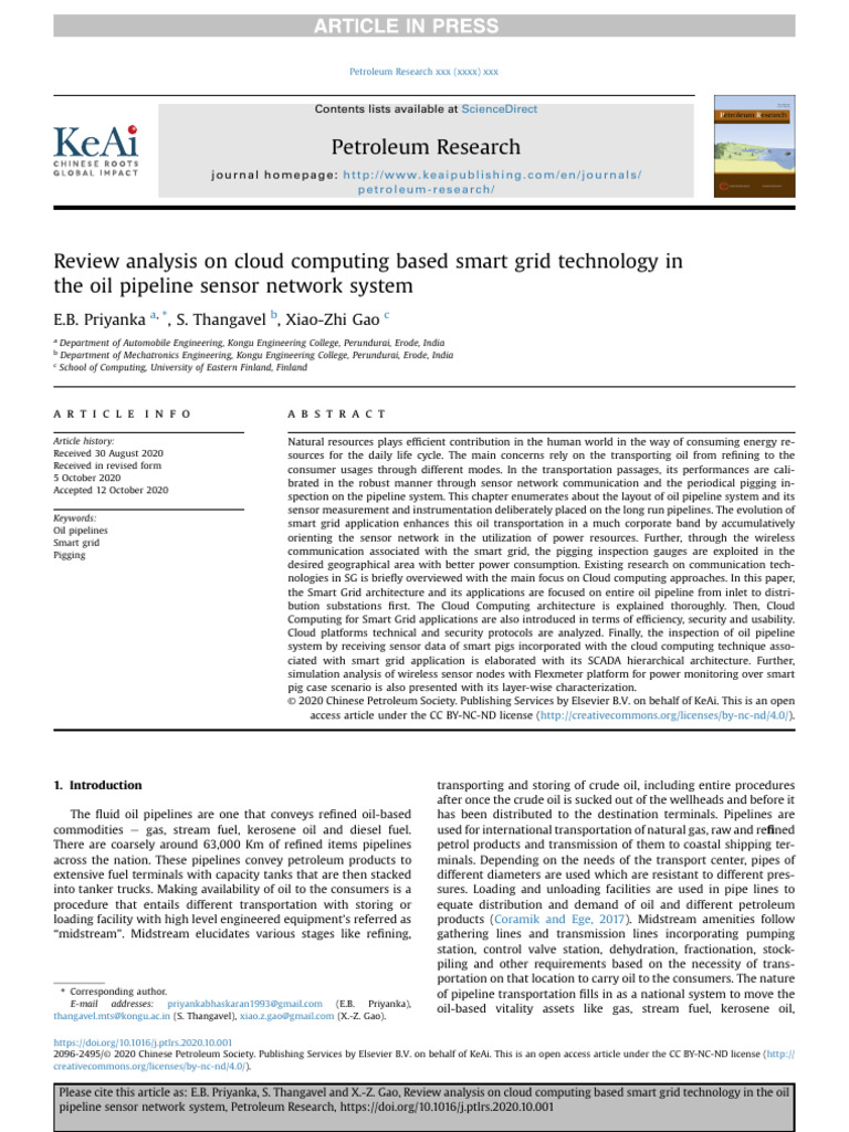 Priyanka Et Al 2020 Review Analysis On Cloud Computing Based Pdf