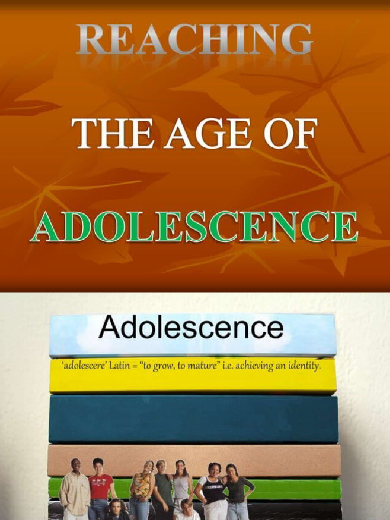 Age Of Adolescence Pdf