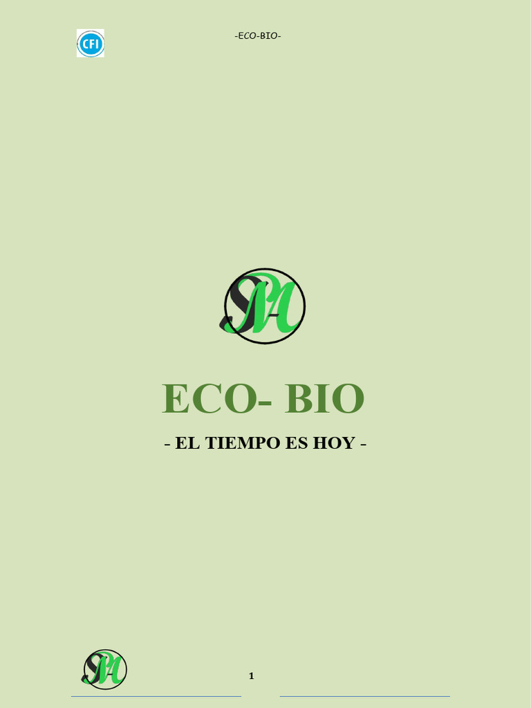 PROYECTO ECO-BIO | PDF | Biogás | Residuos