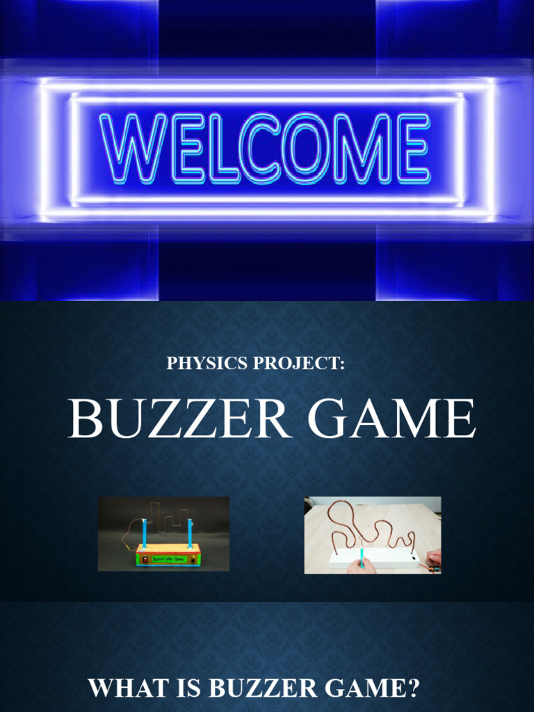 Buzzer Game | PDF