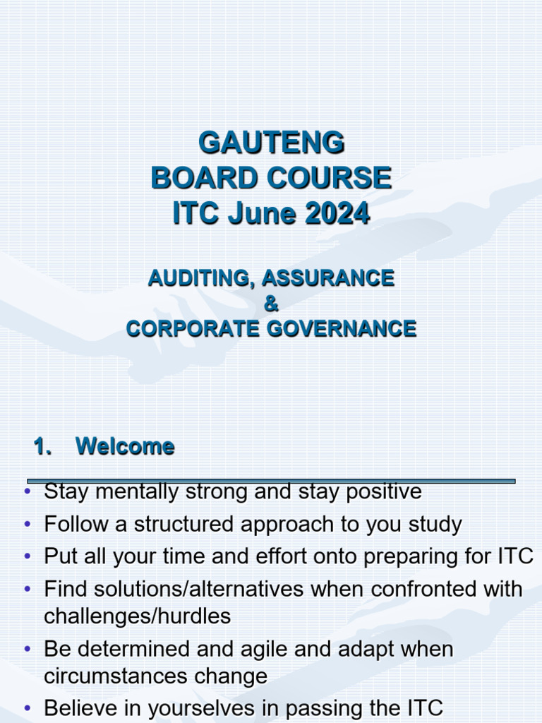 Itc Audit | PDF | Human Communication | Neuroscience