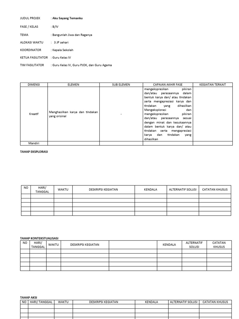 Modul Projek P5 2024 | PDF