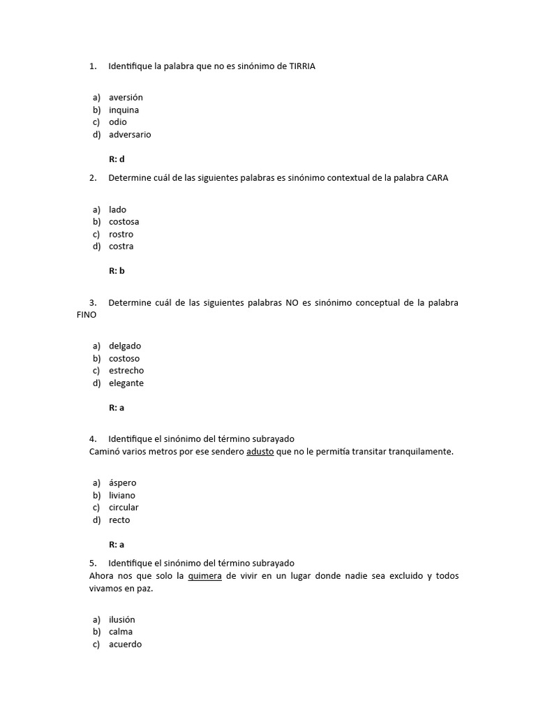 Verbal Quizzi 3 p7 | PDF | Arte | Poesía