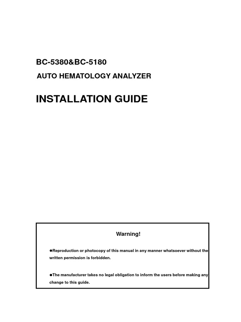 BC-5180&5380_Installation Guide_V2.0_EN | PDF | Ip Address | Barcode