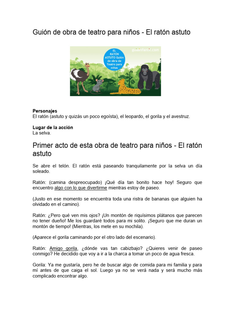 El Raton Astuto | PDF