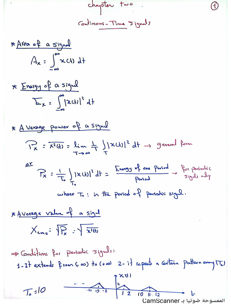 Continuous Time Signals | PDF