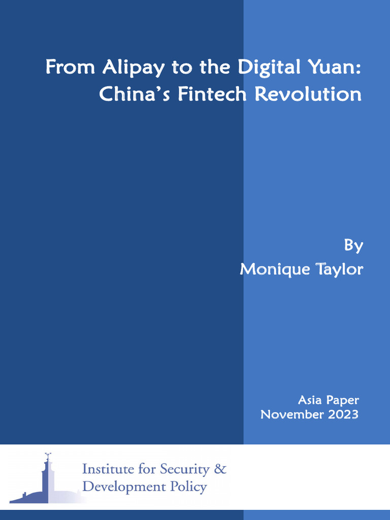 Asia Paper Taylor Fintech FINAL | PDF | We Chat | Financial Inclusion