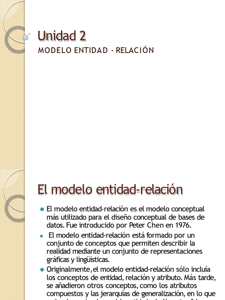 Unidad2 DER2 | PDF