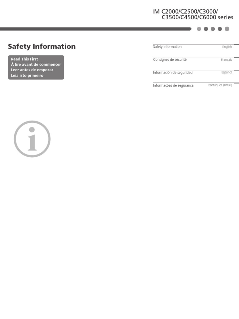Imc 2500 Impresora D0BQ7049B | PDF | Electrical Connector | Ac Power ...