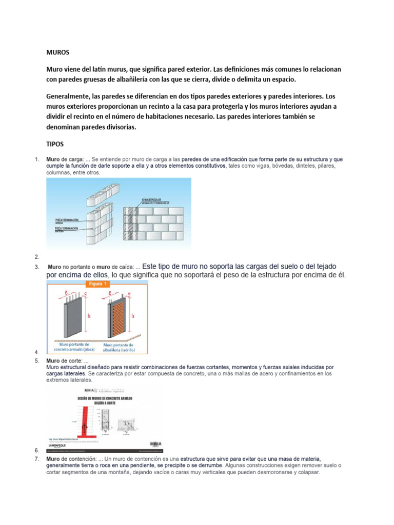 ANEURY | PDF | pared | Columna