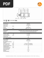 Inductive Sensor IE5338 Specifications | PDF | Bipolar Junction ...