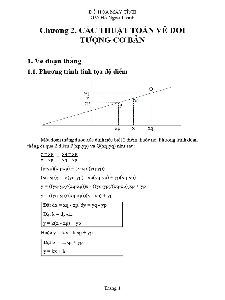DHMT - 2 - Ve Doi Tuong Co Ban - HVHK - Thanh - 2023 | PDF