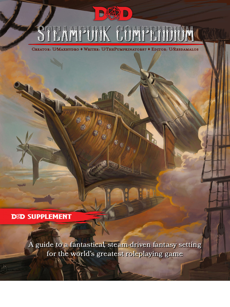 Another Steampunk Compendium For DND 5e | PDF | Law