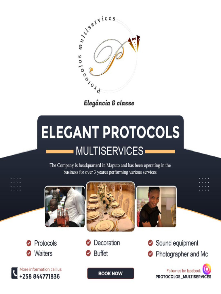 Portifolio Protocols Multiservices Maputo Official | PDF