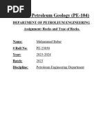 Densities of Typical Rock Types and Minerals PDF | PDF | Rock (Geology ...