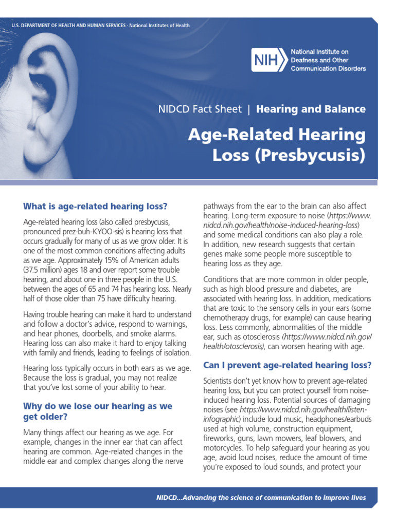 Prevalencia | PDF | Hearing Loss | Hearing Aid