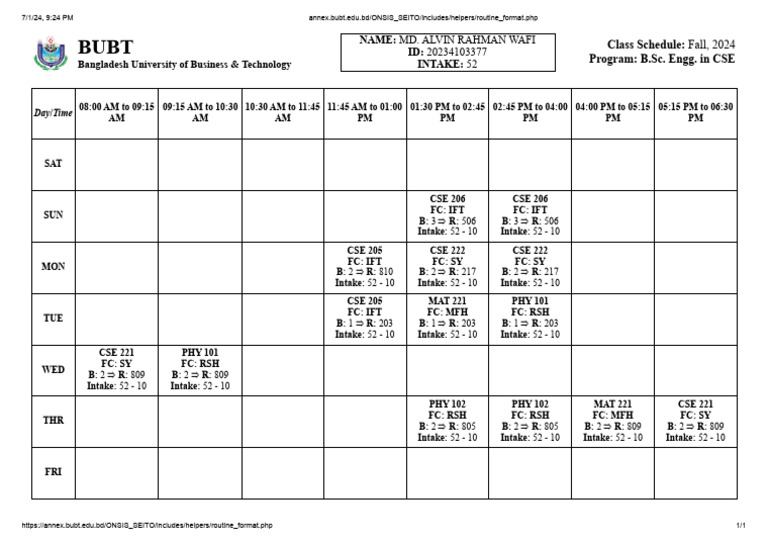 Annex - Bubt.edu - BD ONSIS SEITO Includes Helpers Routine Format - PHP | PDF