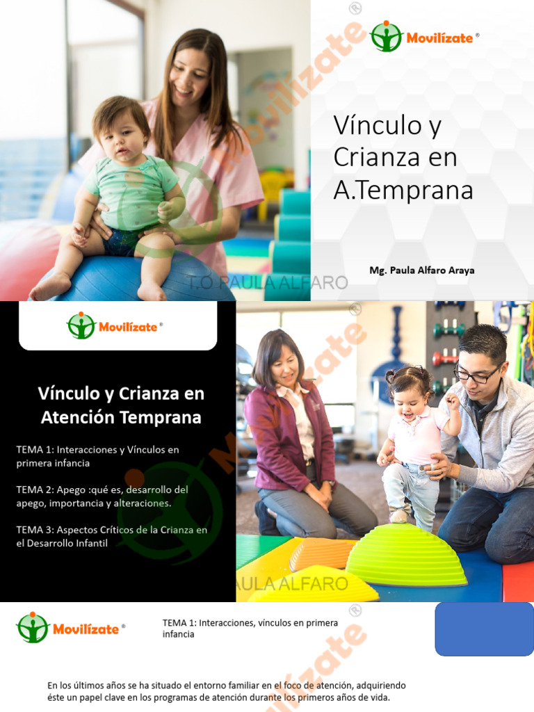 Modulo 4 - Vinculo y Crianza | PDF | Teoría de apego | Ciencias del comportamiento