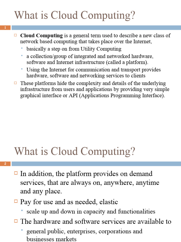 Cloud Computing for Beginners | PDF