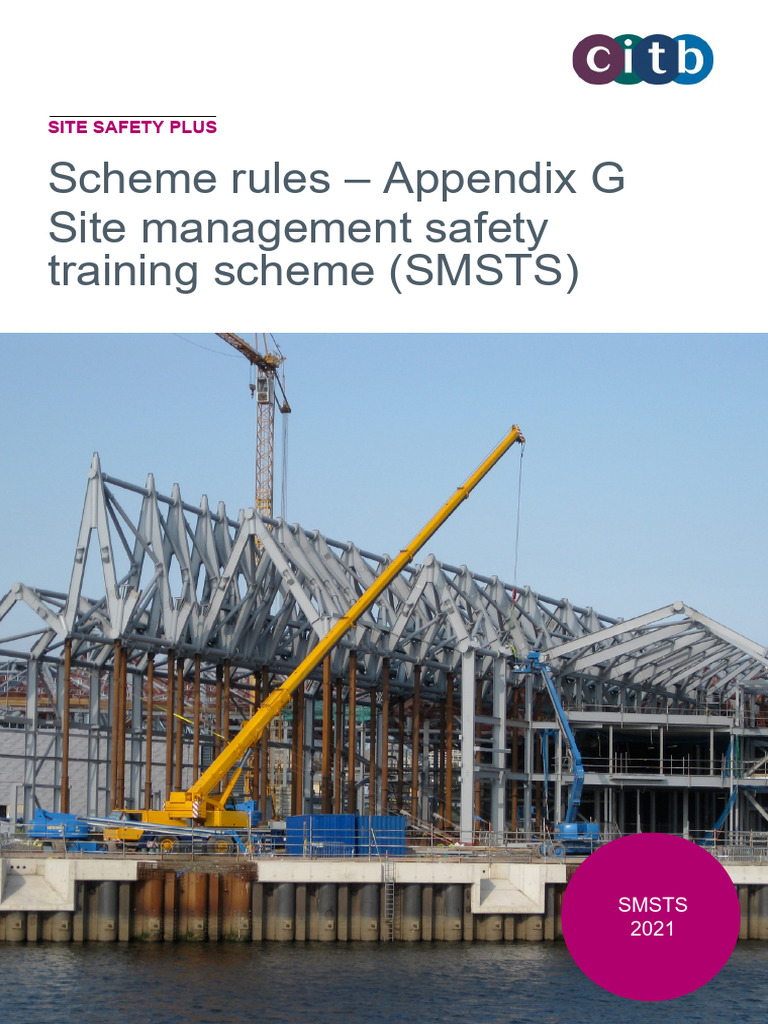 Appendix G - Site Management Safety Training Scheme Smsts - v0302 | PDF | Occupational Safety ...