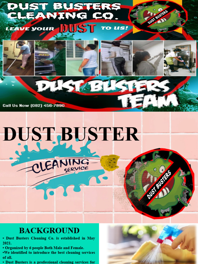Dust Busters Cleaning Co. | PDF | Home & Garden