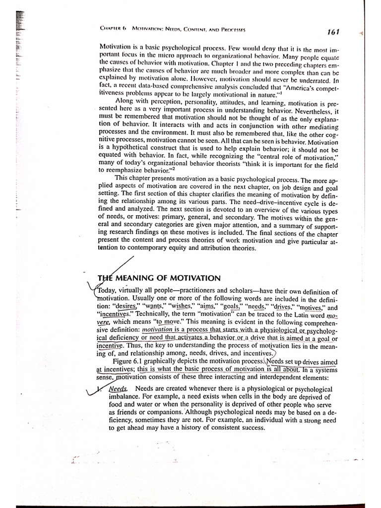 Work Motivation Theories (Luthans) | PDF