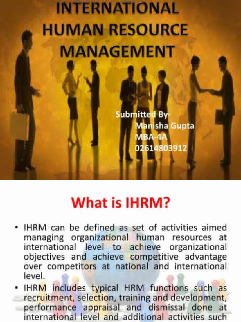 IHRM | PDF