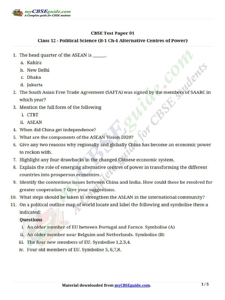 12 Polsci b1 ch4 tp1 | PDF