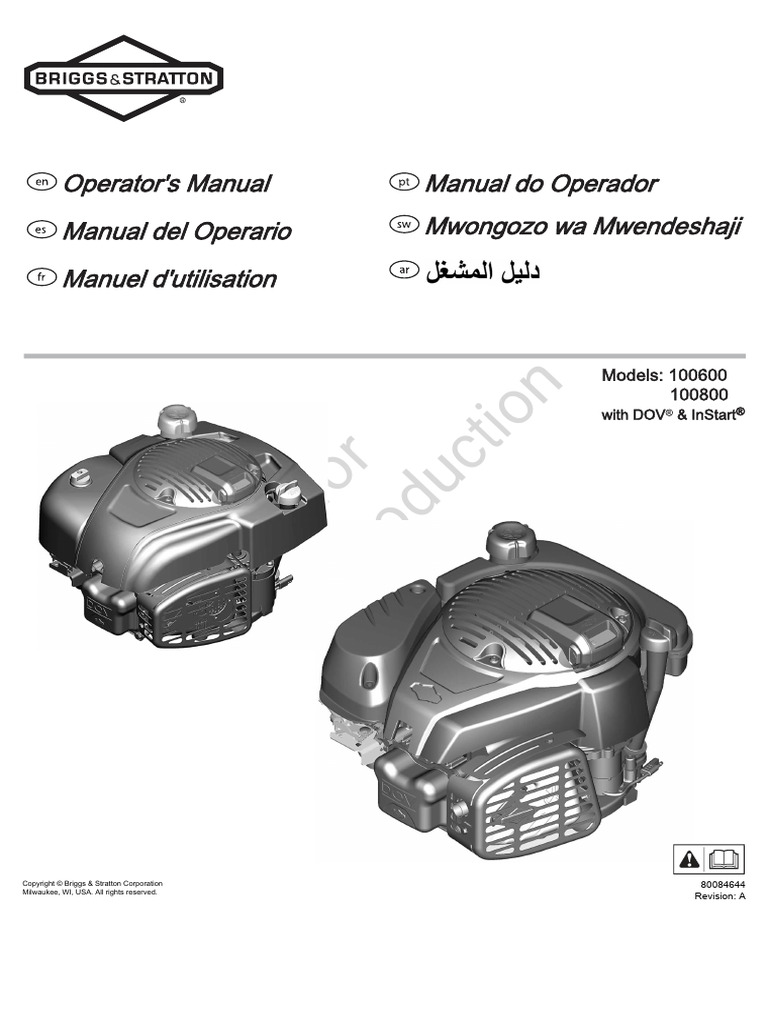 775is Briggs&stratton | PDF | Battery Charger | Gasoline