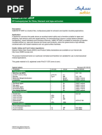 SABIC® PP Compounds Brochure | PDF | Thermoplastic | Building Materials