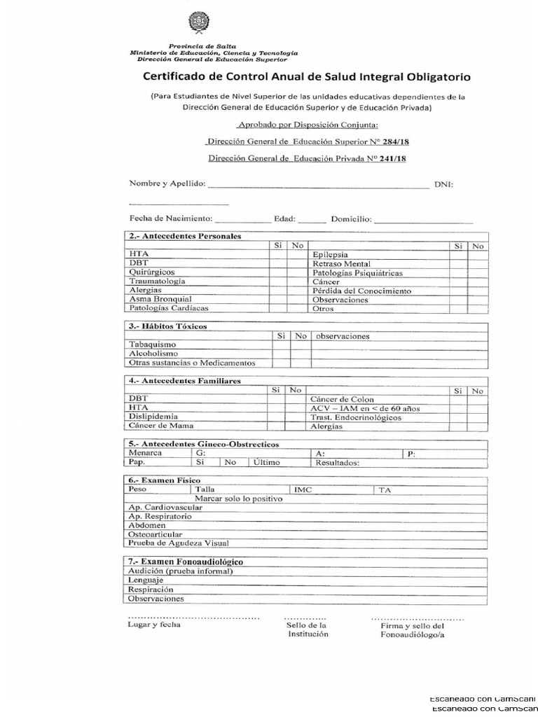 Apto Psicofisico | PDF