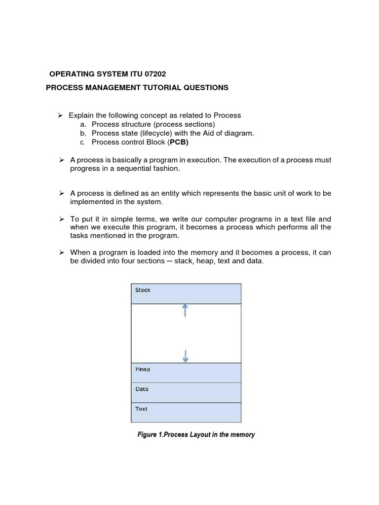 Tutorial QNS On Process MGMT - 032041 | PDF | Scheduling (Computing) | Process (Computing)
