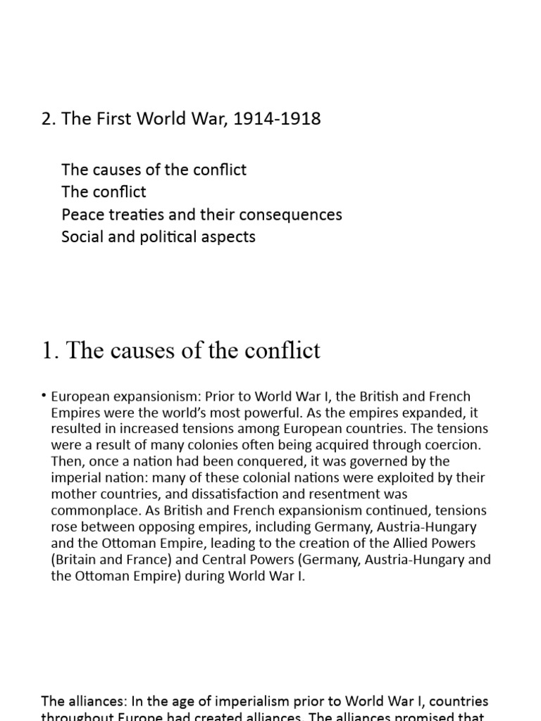 First World War | PDF | World War I | Austria Hungary