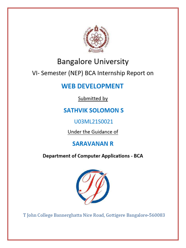 Internship | PDF | Java Script | Web Development Internship | PDF | Java Script | Web Development