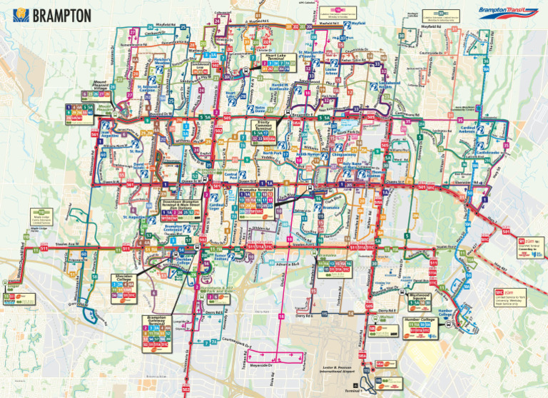 Brampton Iride Map 2024 | PDF