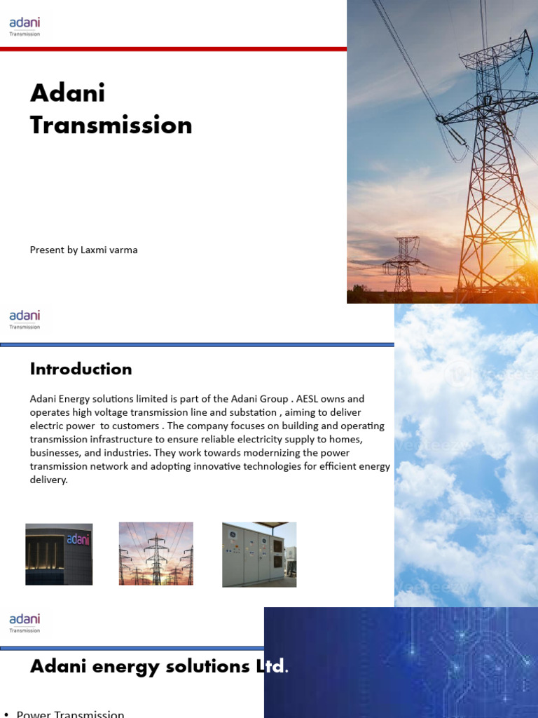 All Done Adani | PDF | Electric Power Transmission | Electrical Grid