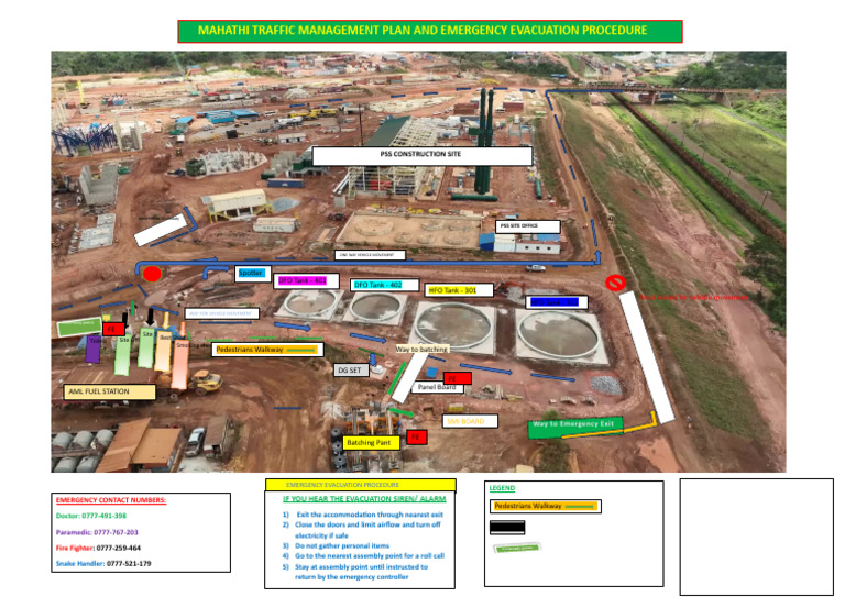 Traffic Management Plant - Tank Area | PDF | Hazards | Safety