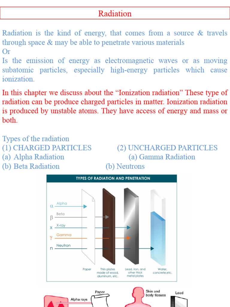 Radiation Detectors | PDF | Radiation | Ionization