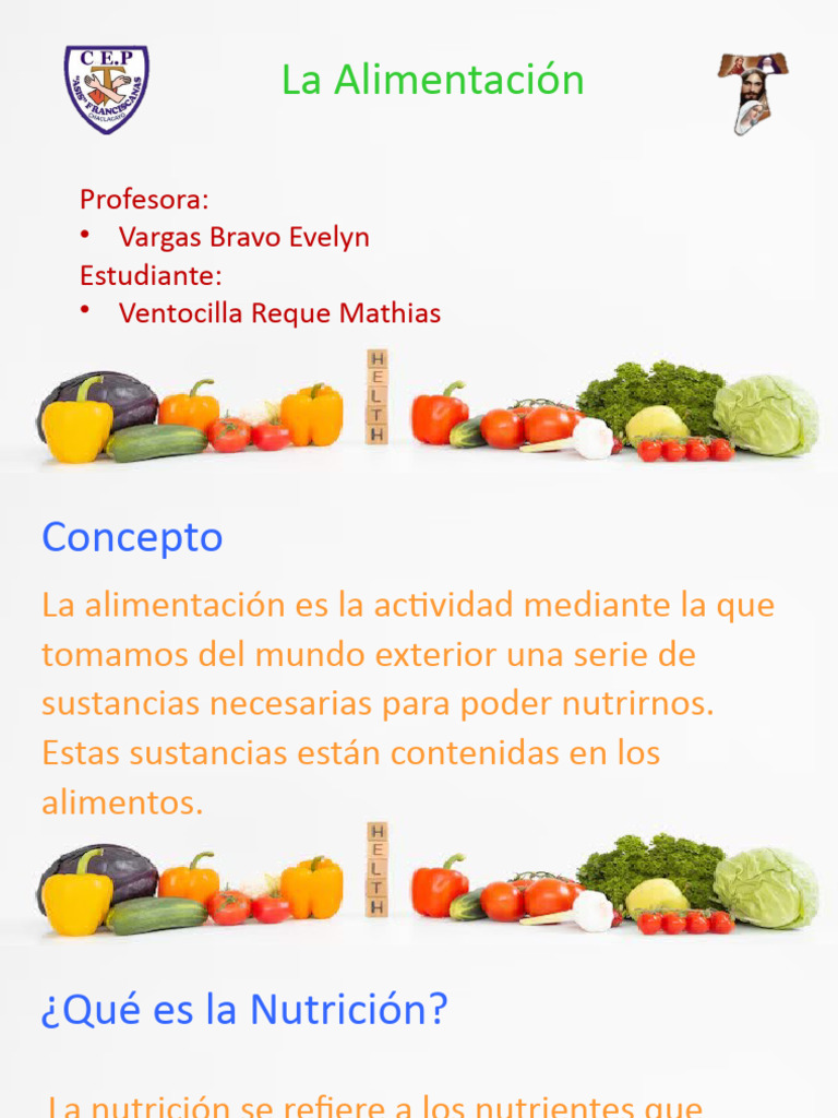 La Alimentacion | PDF | Salud y bienestar