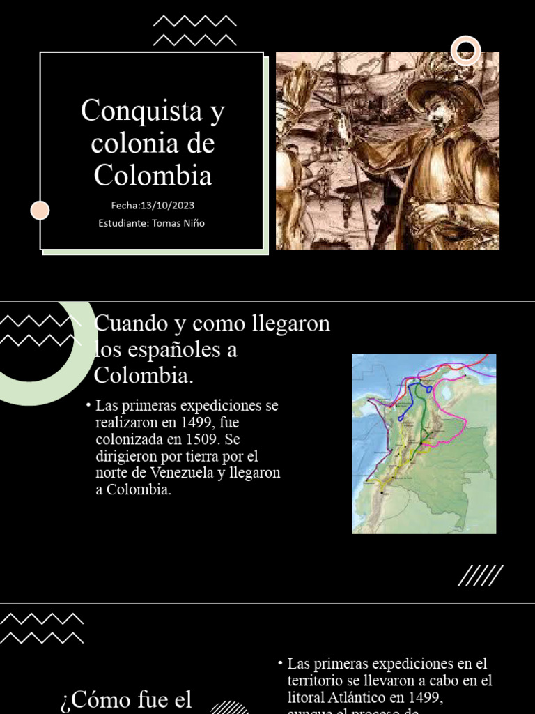 Conquista y Colonia de Colombia | PDF | Colonización europea de las ...