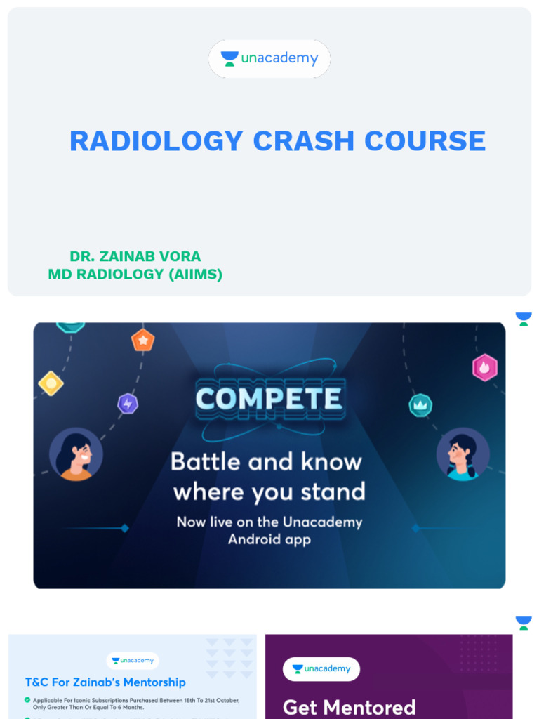 Radiology Crash Course: Key Diagnoses & Management | PDF | Medical ...