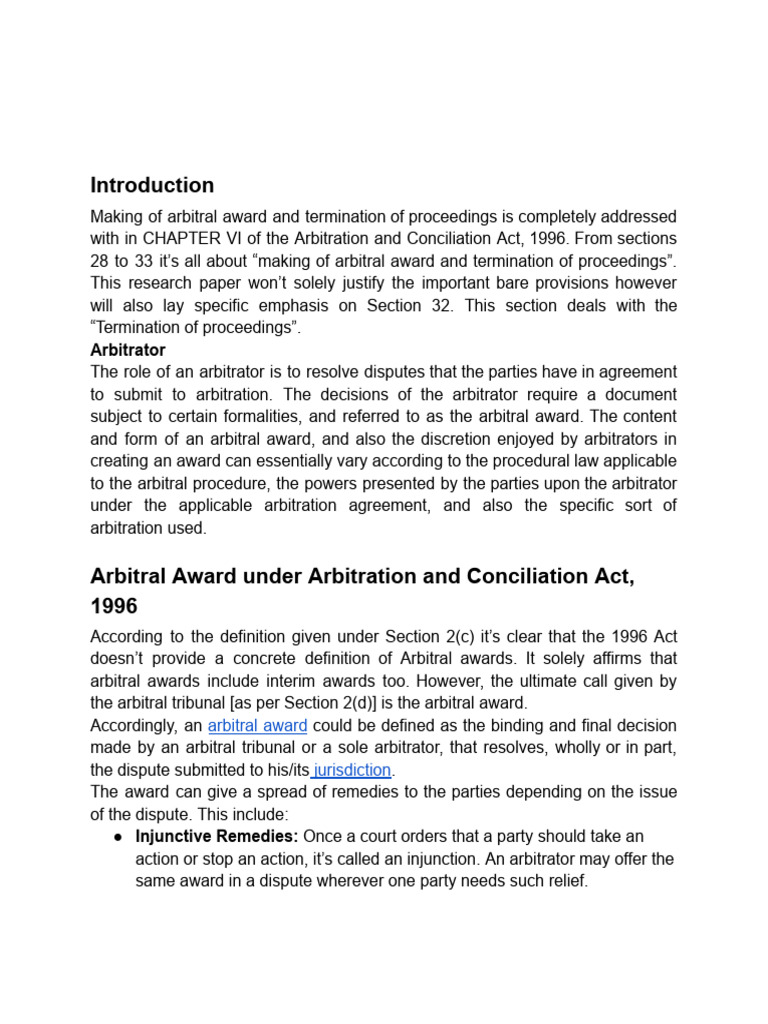 Adr PDF | PDF | Arbitration | Arbitral Tribunal