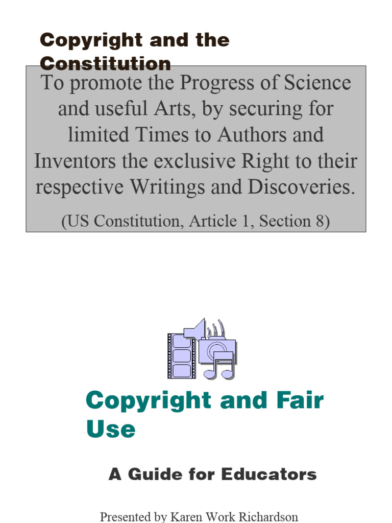 Copyright | PDF | Fair Use | Copyright