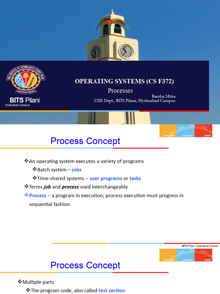 Processes 3 Part 1 | PDF | Process (Computing) | Scheduling (Computing)