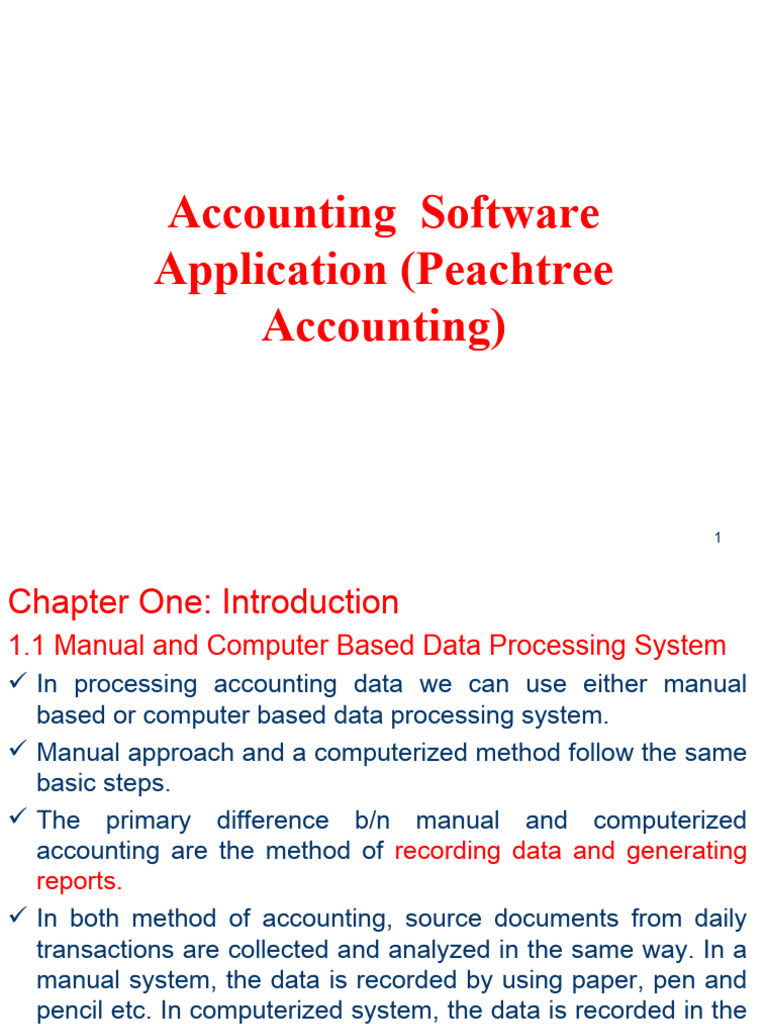 Peachtree PPT | PDF | Receipt | Invoice